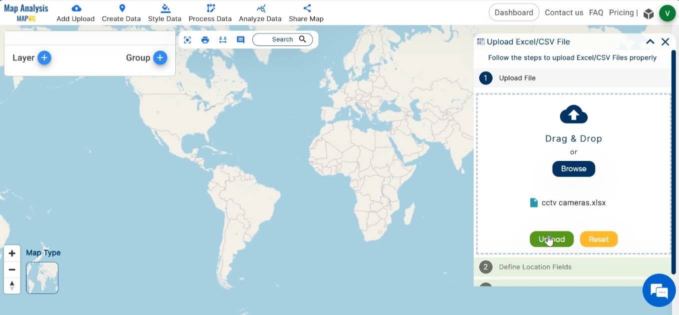 How To Create A Map For Crime Tracking Mapping Cctv Cameras Mapog 6098