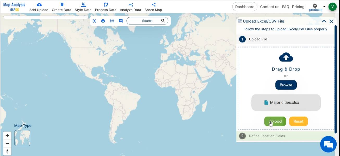 Creating Maps A Guide To Importing And Analyzing Excel Data In Gis Software Mapog