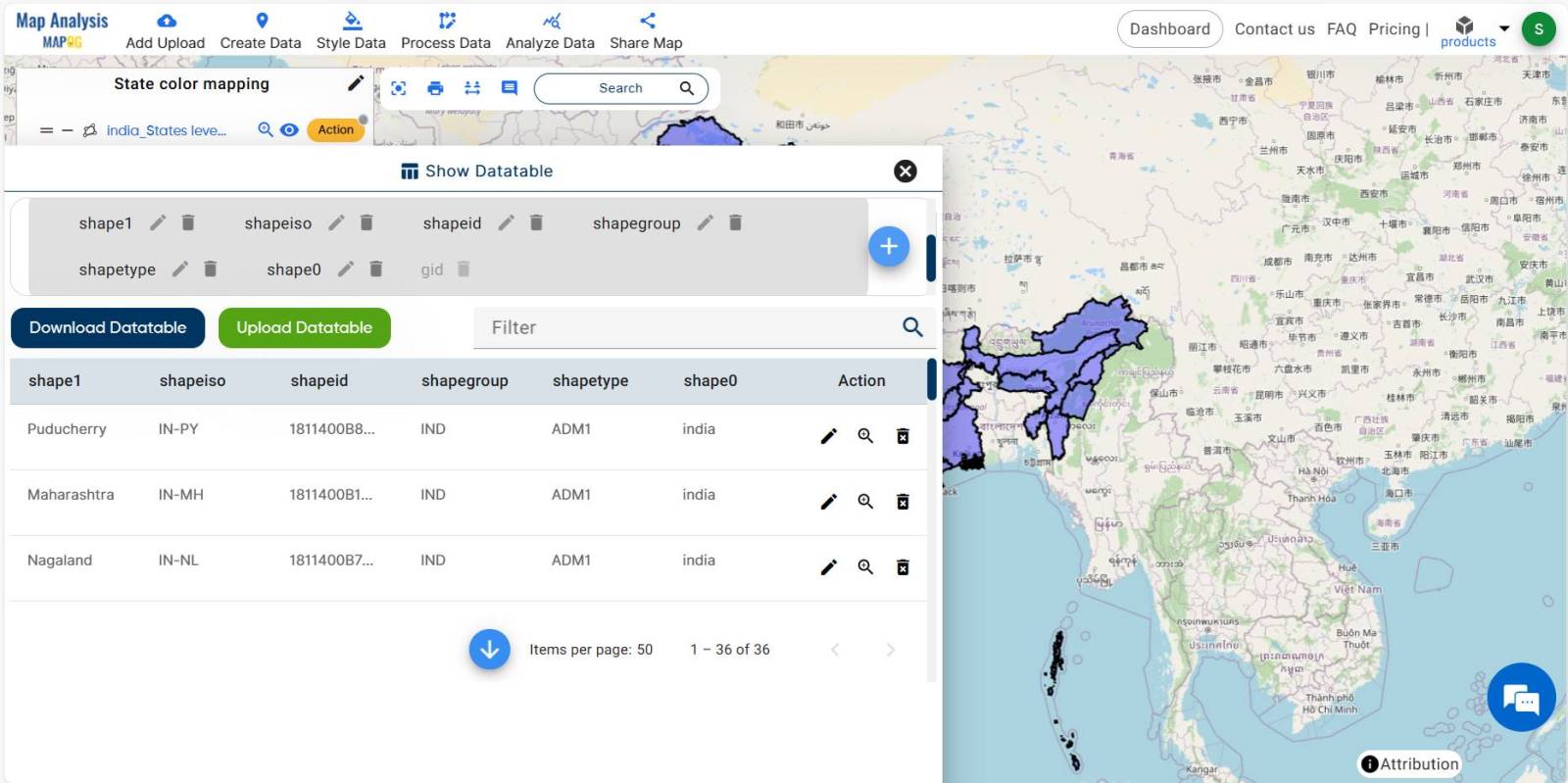 Mapping and Coloring Regions of Country - Category Wise Style Your Map ...