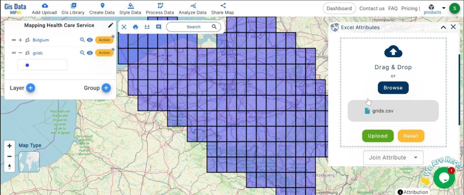 How To Use Gis Grid Tools For Mapping Healthcare Services And Improving Access Mapog 0344