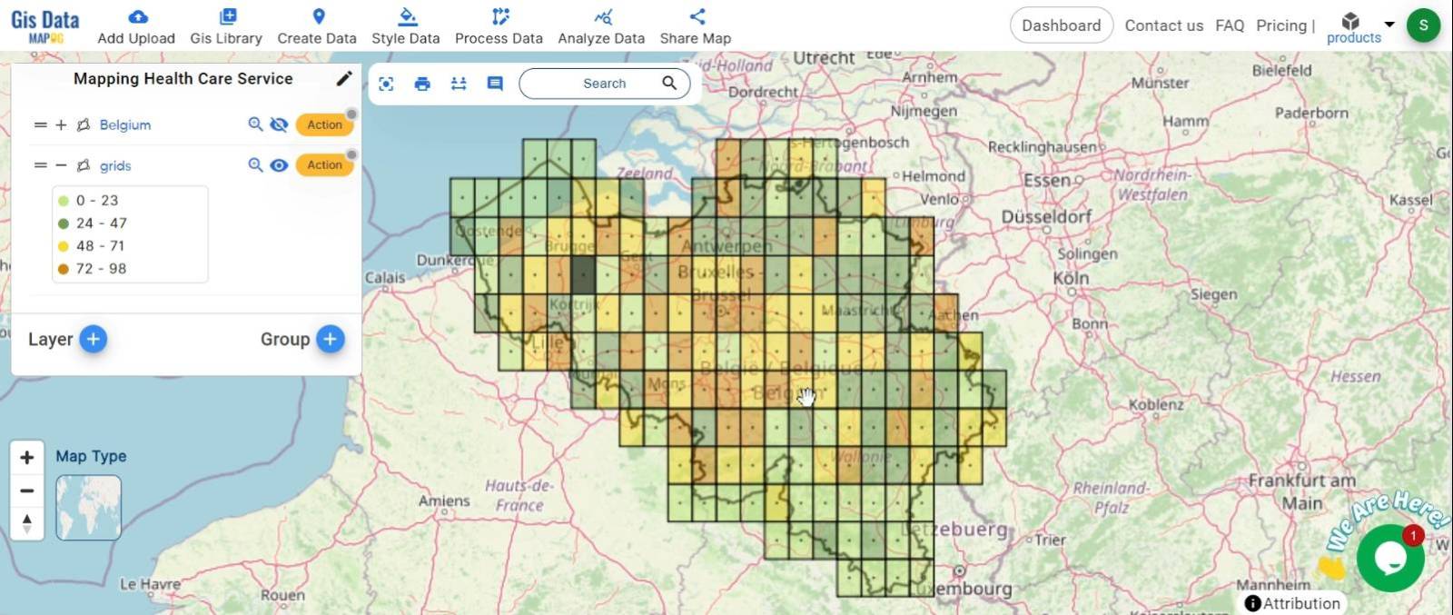 How to Use GIS Grid Tools for Mapping Healthcare Services and Improving ...