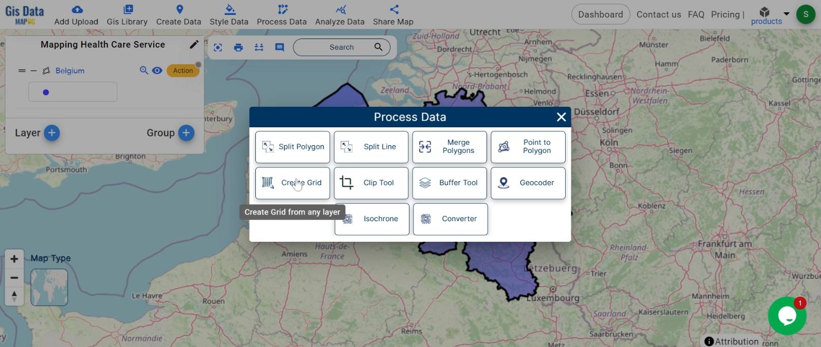 How to Use GIS Grid Tools for Mapping Healthcare Services and Improving ...